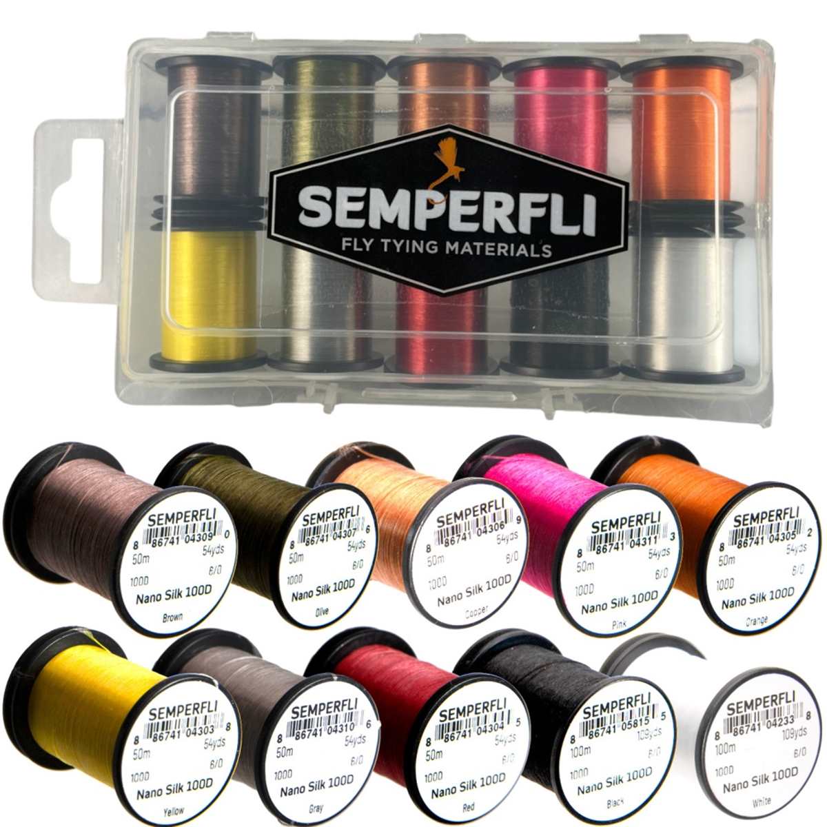 Nano Silk 100D Collection Box - US Semperfli