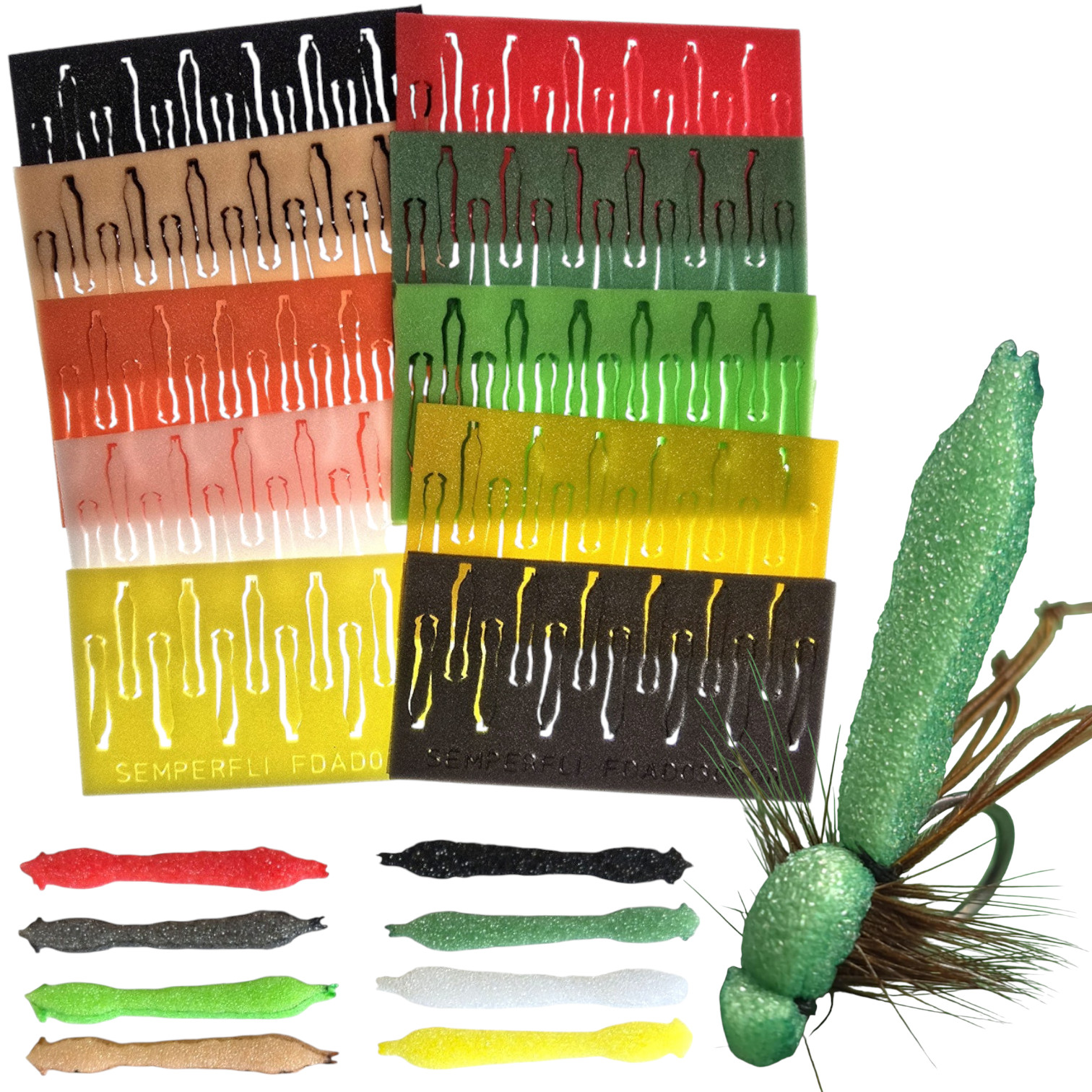 Foam Cranefly / Daddy Long Leg / Tipulidae Bodies - US Semperfli